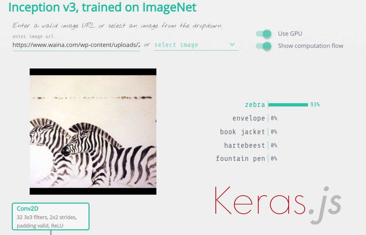 Keras.js - Ai Teading
